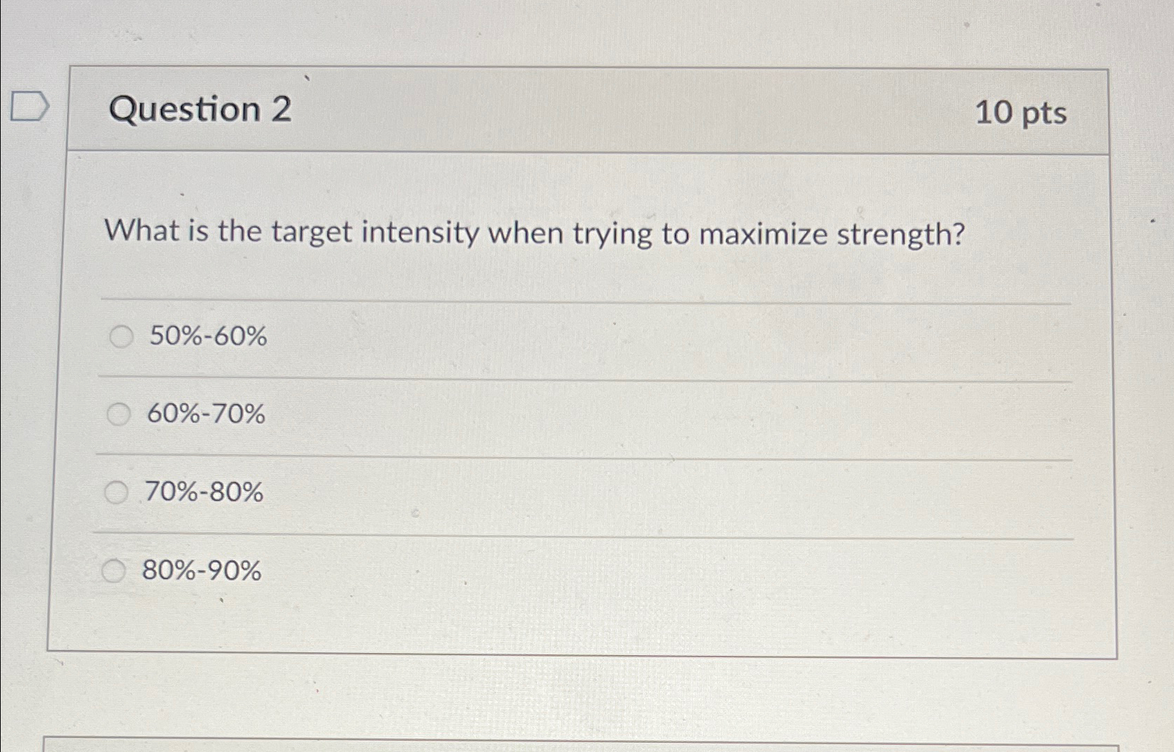 Solved Question 210ptsWhat is the target intensity when | Chegg.com