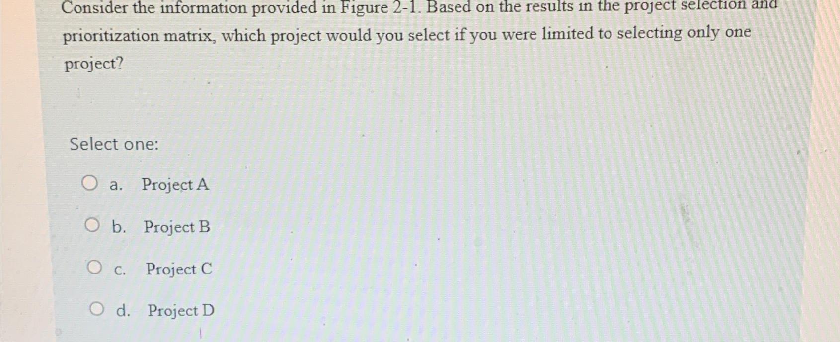 Solved Consider the information provided in Figure 2-1. | Chegg.com