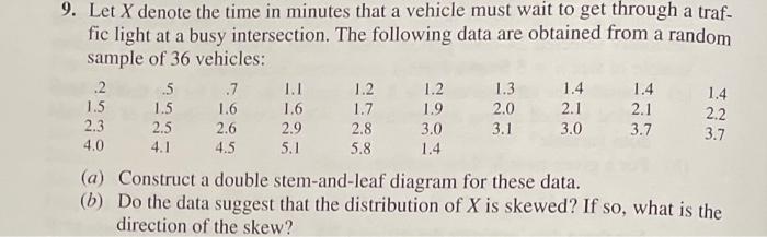 Solved 23. Consider the data of Exercise 9. (a) Find the | Chegg.com