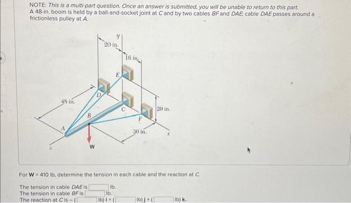 Solved NOTE: This is a multi-part question. Once an answer | Chegg.com
