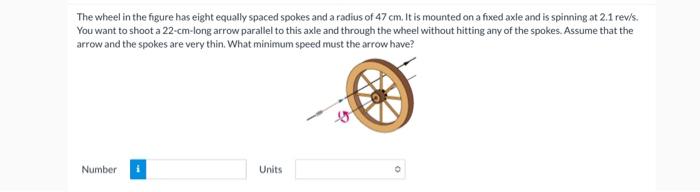 Solved The wheel in the figure has eight equally spaced | Chegg.com
