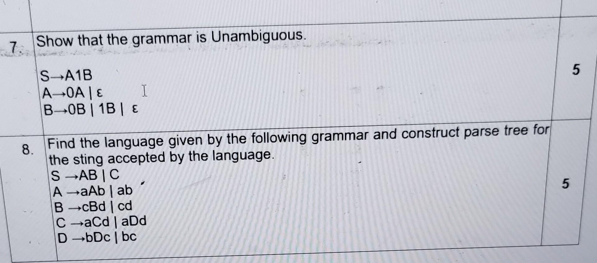 Subject: Theory of computation please send me the two | Chegg.com