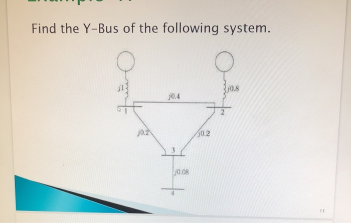 Solved BN Find the Y-Bus of the following system. 30.4 | Chegg.com