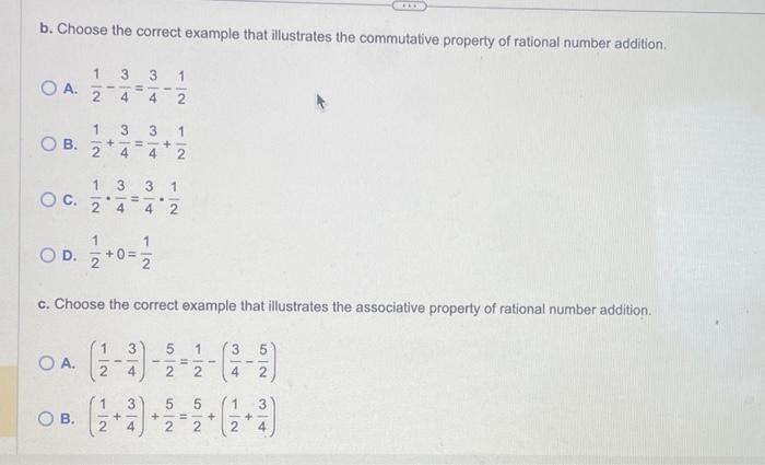 Solved Give an example illustrating each of the following | Chegg.com