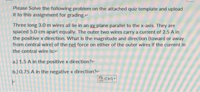Solved Please Solve the following problem on the attached | Chegg.com