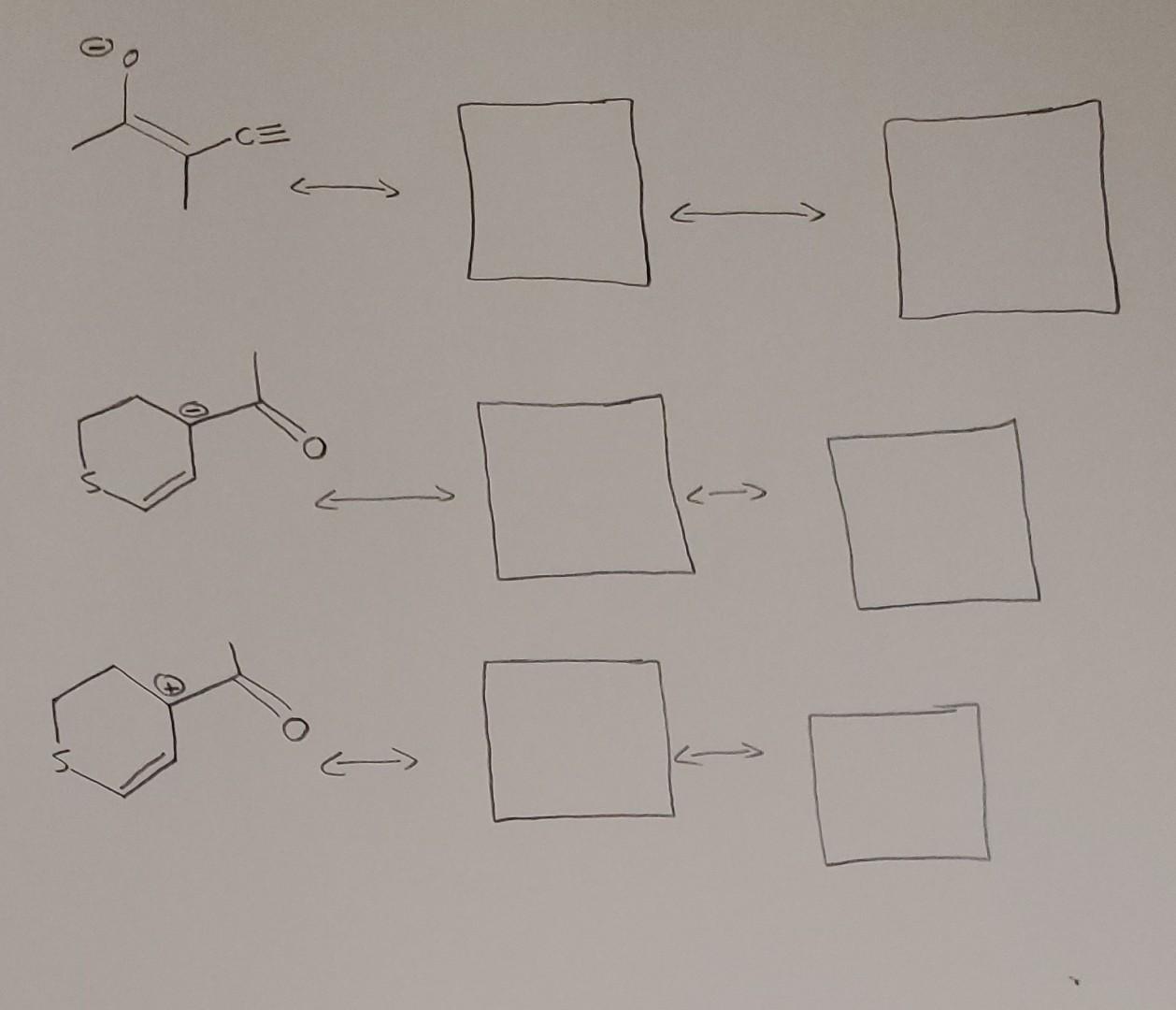 Solved Draw valid resonance structures that show the | Chegg.com