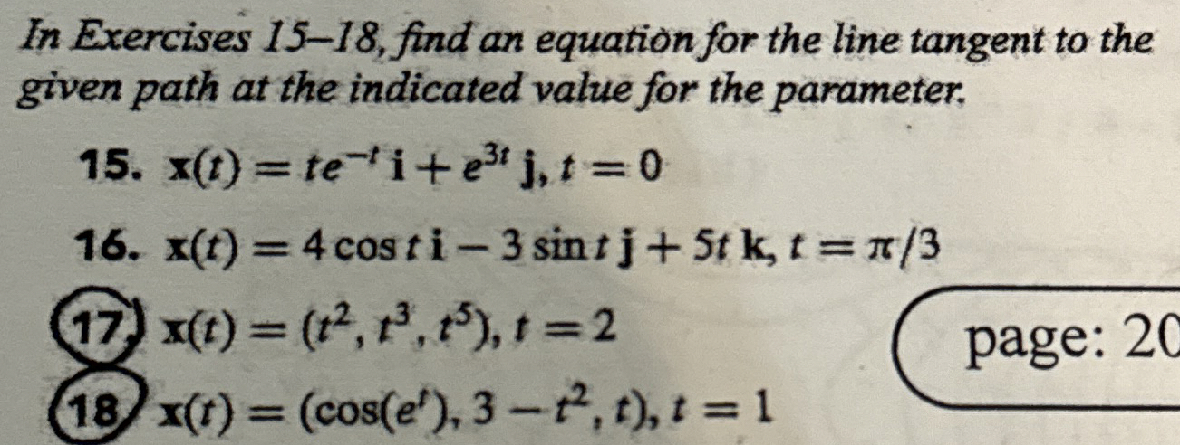 Solved In Exercises 15-18, ﻿find an equation for the line | Chegg.com