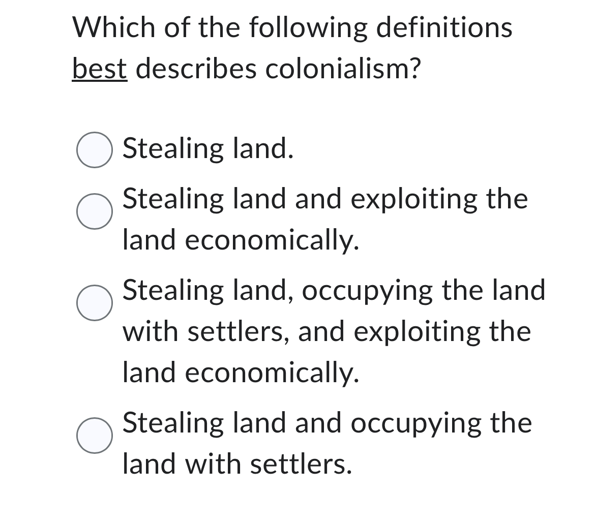 Solved Which of the following definitions best describes | Chegg.com
