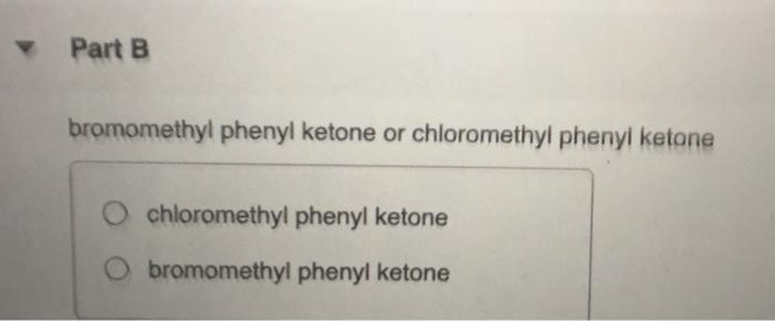 Solved Which ketone in each pair is more reactive? Part A | Chegg.com