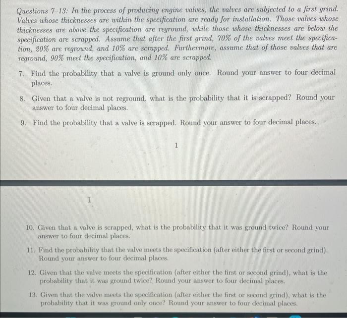 Solved Questions γ-13: In the process of producing engine | Chegg.com