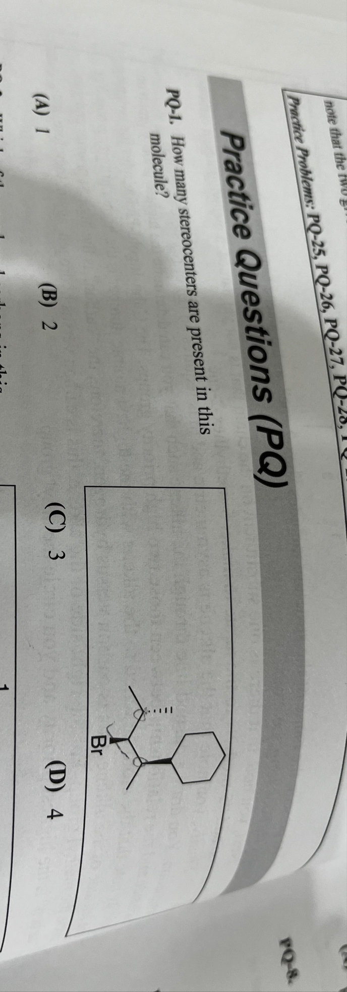 Solved Practice Problems: PQ-25,PQ-26,PQ-27,PPractice | Chegg.com