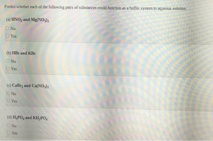 Solved Predict whether each of the following pairs of | Chegg.com