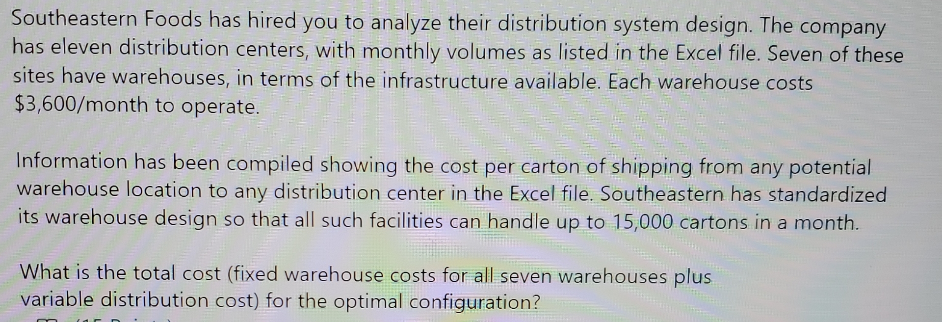 Solved please provide excel formula | Chegg.com