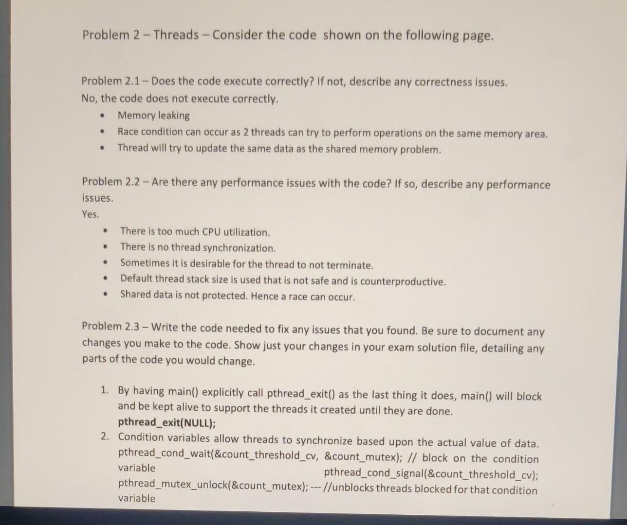 Solved Problem 1 - Chunk Matrix Multiply - Consider the | Chegg.com