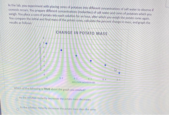 In the lab, you experiment with placing cores of | Chegg.com