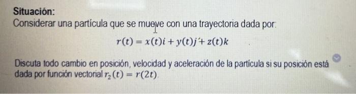 Solved Consider a particle moving with a trajectory given | Chegg.com