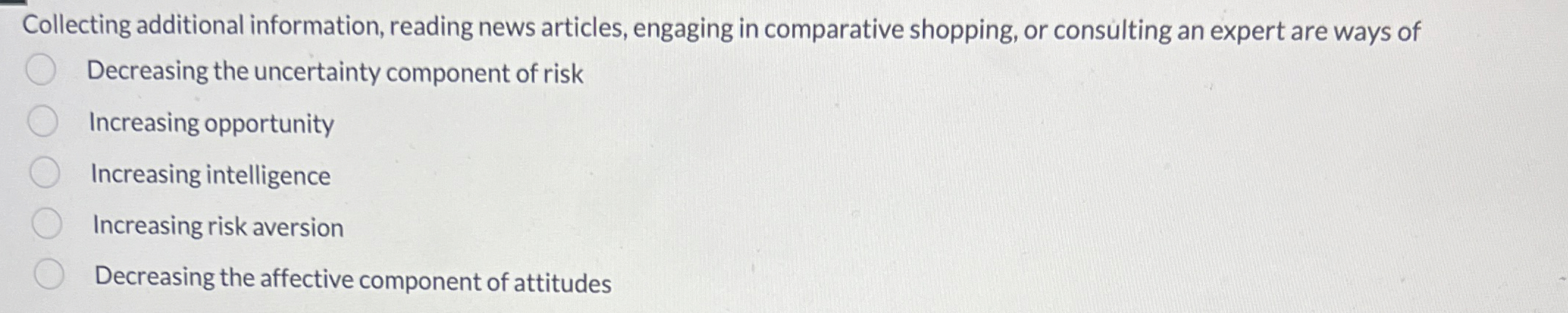 Solved Collecting additional information, reading news | Chegg.com