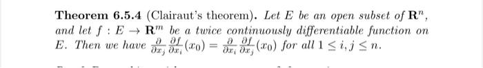Solved Exercise 6.5.1. Let f:R2→R be the function defined by | Chegg.com