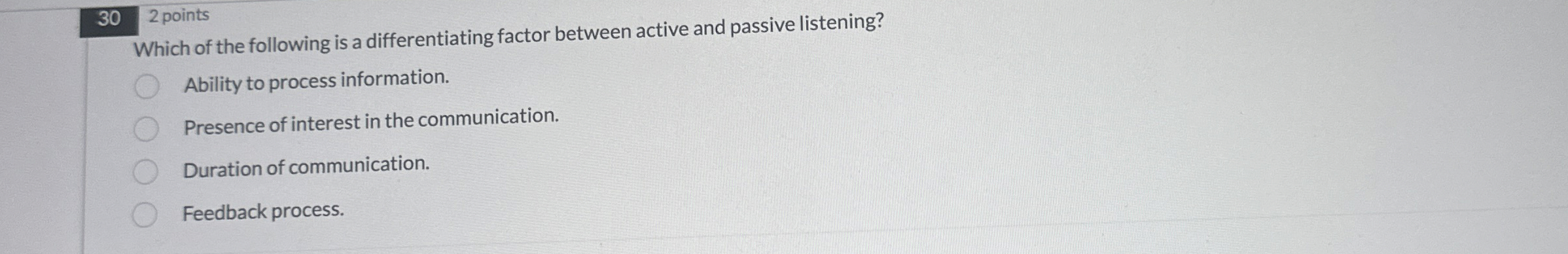 Solved 302 ﻿pointsWhich of the following is a | Chegg.com