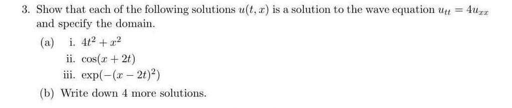 Solved 3 | Chegg.com