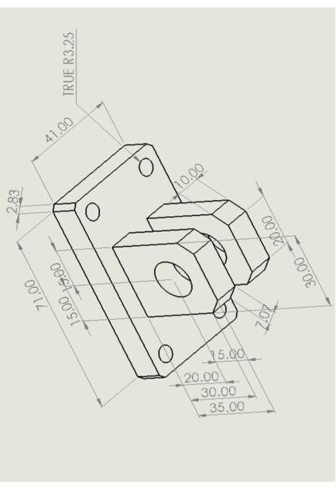 Solved Sketch the front, right, top, and bottom view in | Chegg.com