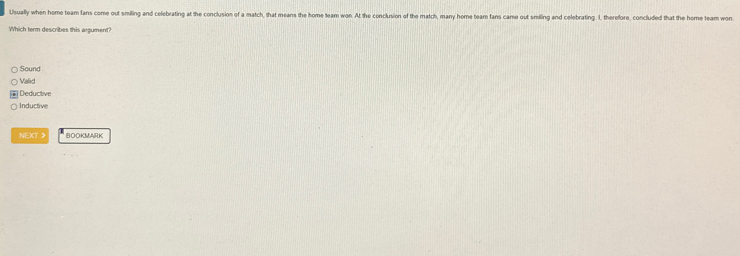 Solved Which term describes this | Chegg.com