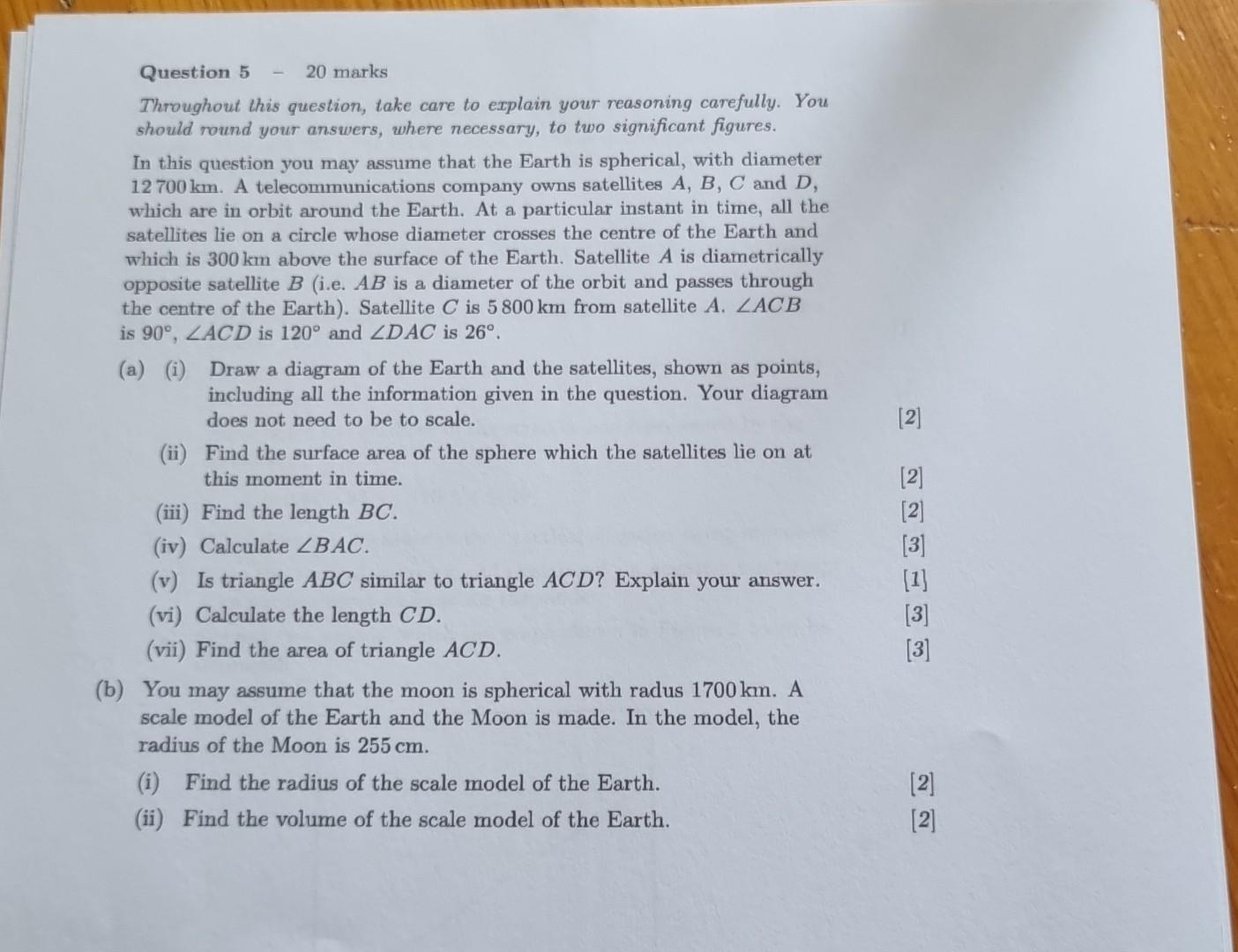 Solved Question 5 - 20 marks Throughout this question, take | Chegg.com