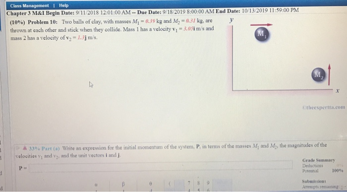 Solved Class Management I Help Chapter 3 M&I Begin Date: | Chegg.com