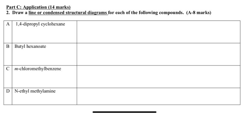 Solved Part C: Application (14 marks)2. Draw a line or | Chegg.com Solved Part C: Application (14 marks)2. Draw a line or | Chegg.com