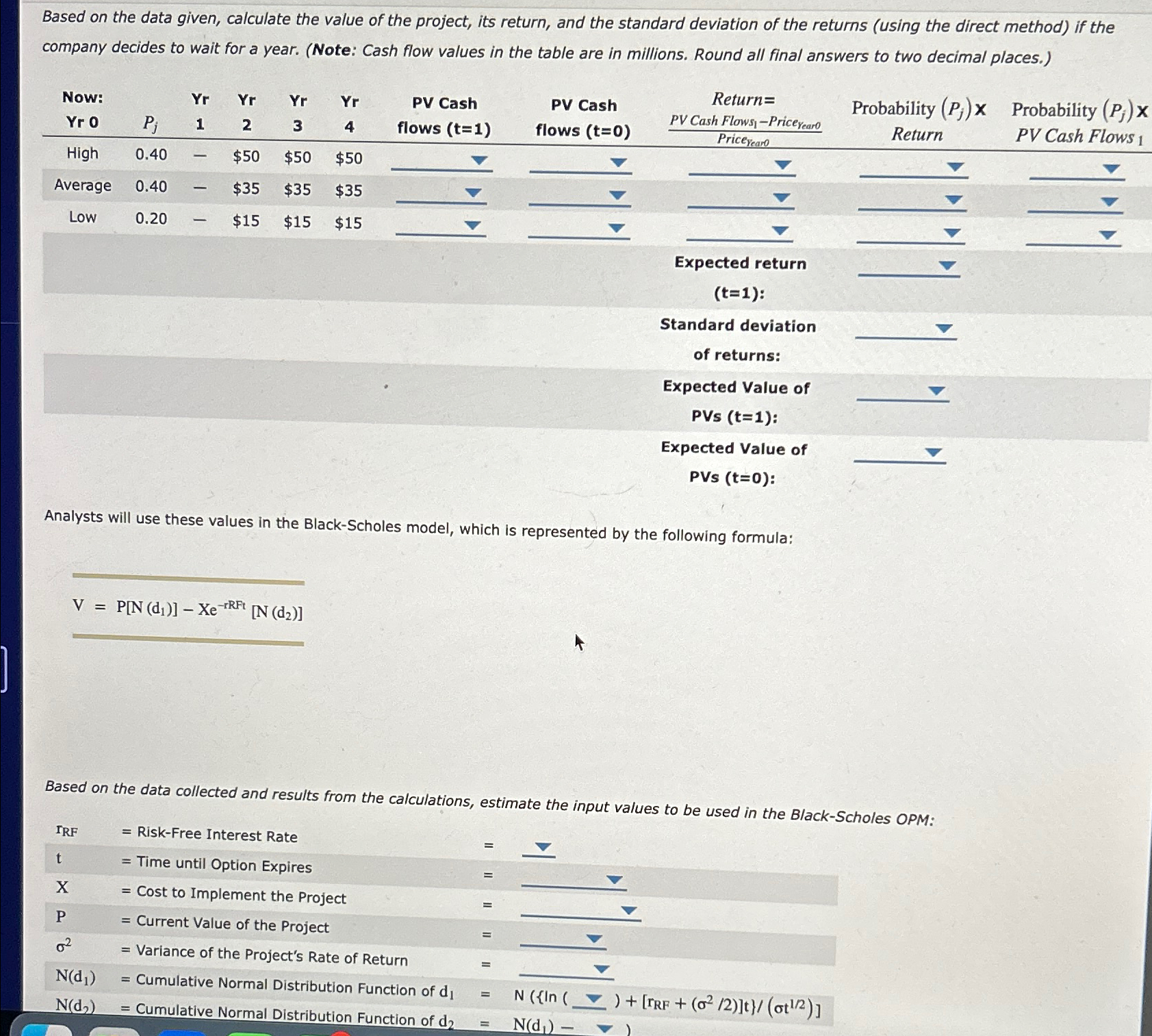 Solved Option analysis involves gathering significant | Chegg.com