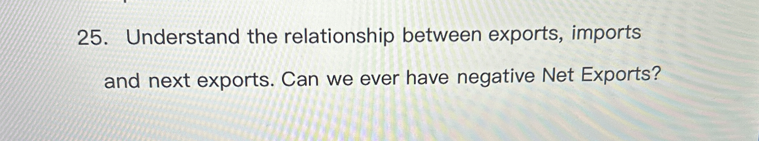 Solved Understand the relationship between exports, imports | Chegg.com