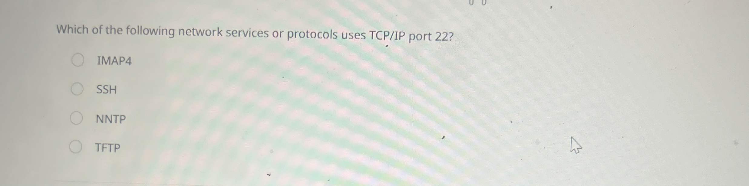 Solved Which of the following network services or protocols | Chegg.com