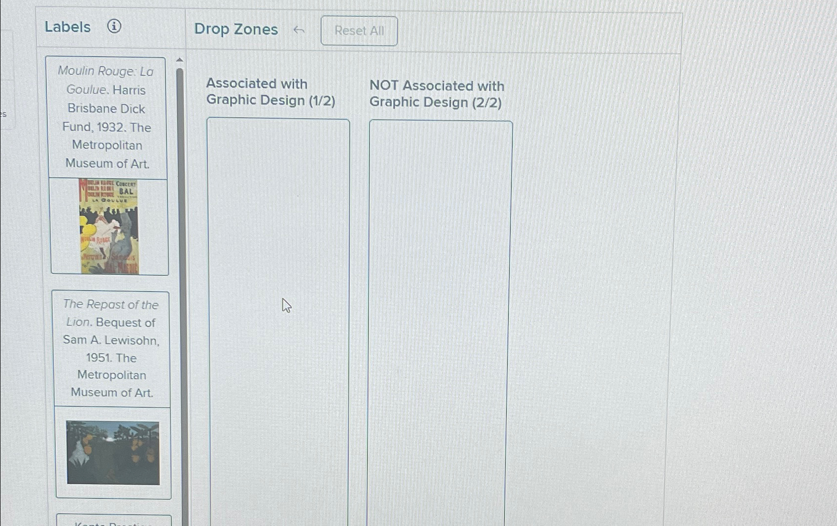 LabelsDrop ZonesReset All | Chegg.com