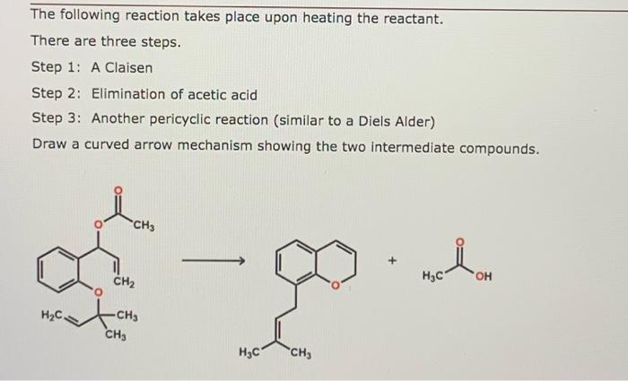 Solved Provide a curved (fish hook) arrow mechanism of the | Chegg.com