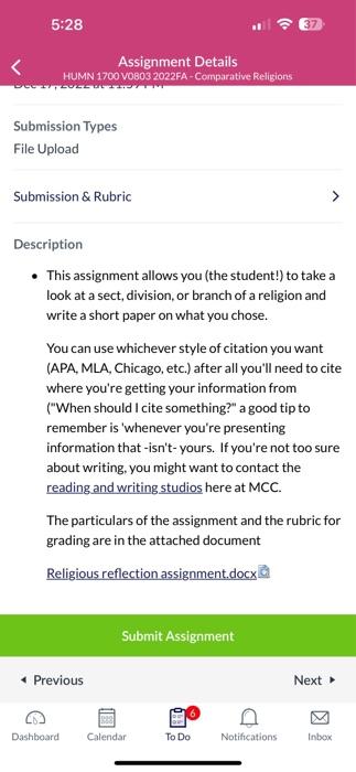 Solved Description - This assignment allows you (the | Chegg.com