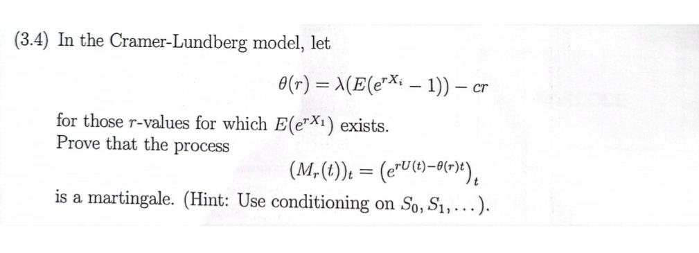 Solved Question 3: The Risk ModelThe risk model, attributed | Chegg.com