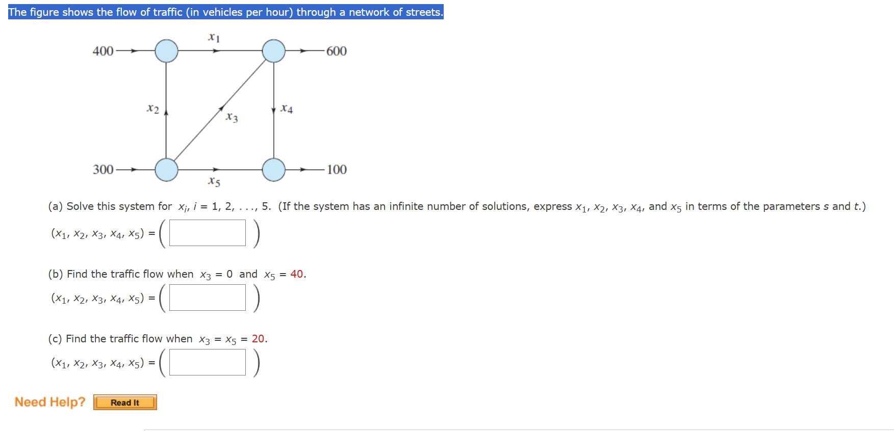 Solved The figure shows the flow of ﻿traffic (in ﻿vehicles | Chegg.com