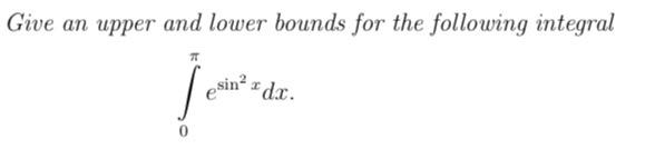 Solved Give an upper and lower bounds for the following | Chegg.com