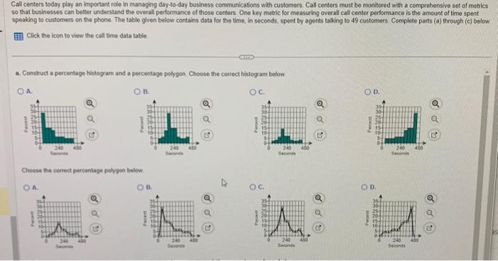 Solved b. Construct a cumulative percentage polygon. | Chegg.com Solved b. Construct a cumulative percentage polygon. | Chegg.com