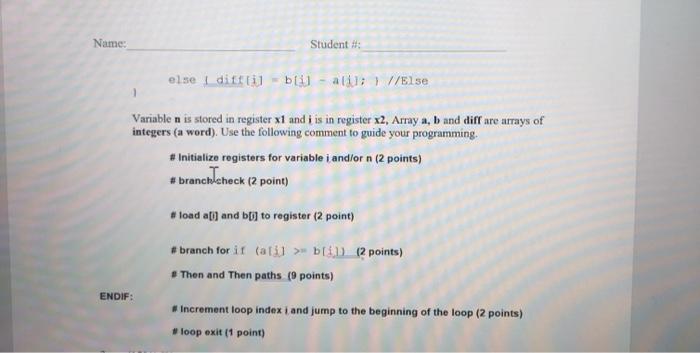 Compile C to RISC-V assembly code. Instructions that | Chegg.com