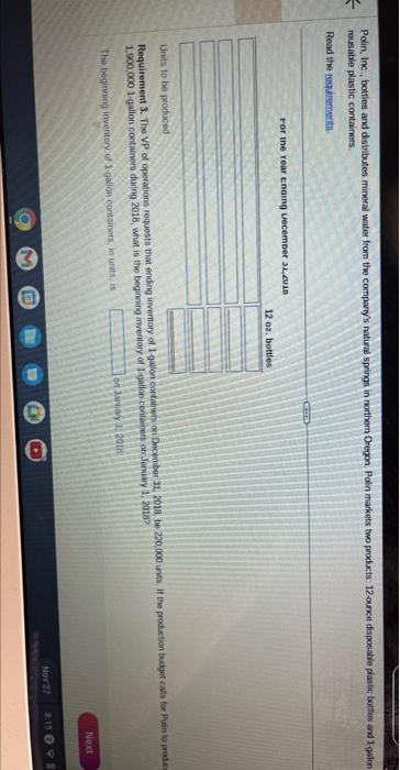 Solved rousable phasfic contaniners. Read the hequiturnects. | Chegg.com