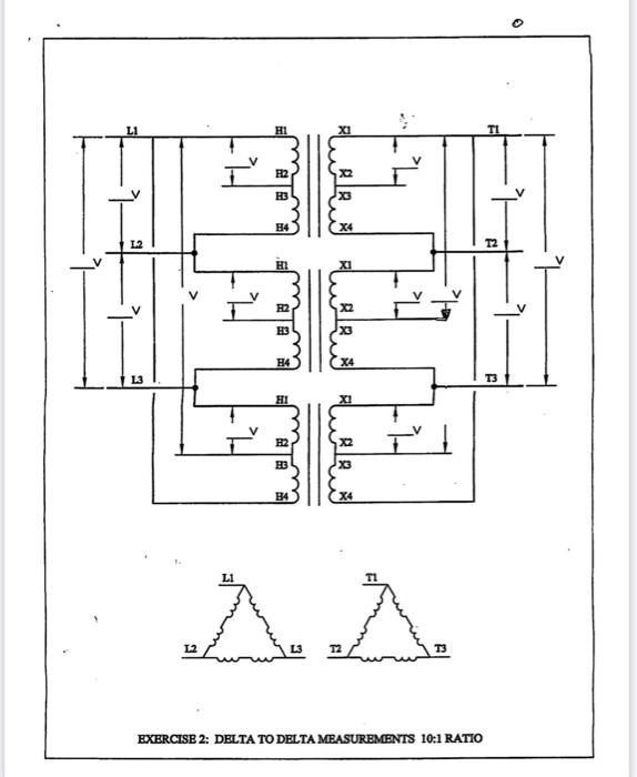 Solved Calculate all voltages on the following transformer | Chegg.com