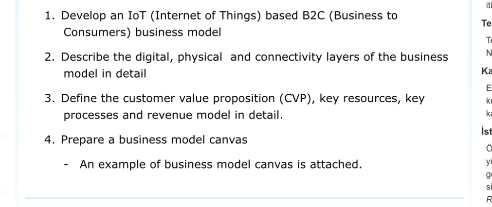 Solved Develop an IoT (Internet of Things) ﻿based B2C | Chegg.com