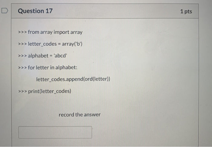 Solved Problem 3 Arrays and tuples. Arrays and tuples are | Chegg.com