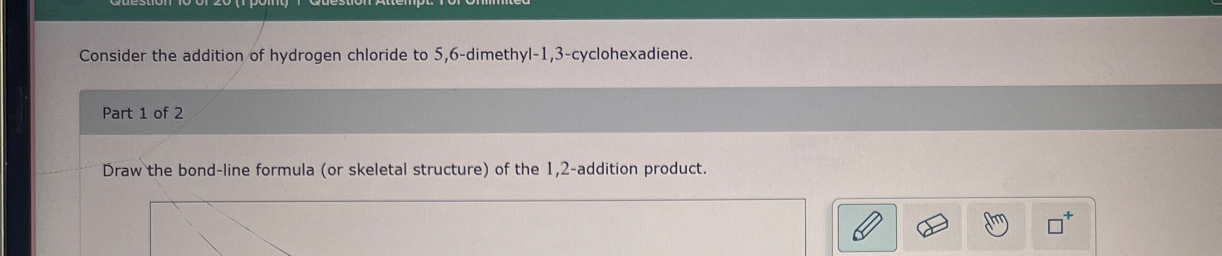 Solved Consider the addition of hydrogen chloride to | Chegg.com