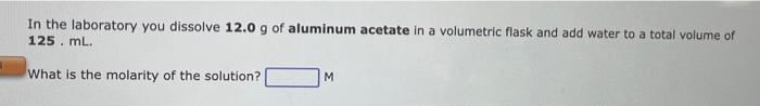 Solved The compound barium acetate is a strong electrolyte. | Chegg.com