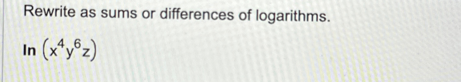 Solved Rewrite as sums or differences of | Chegg.com