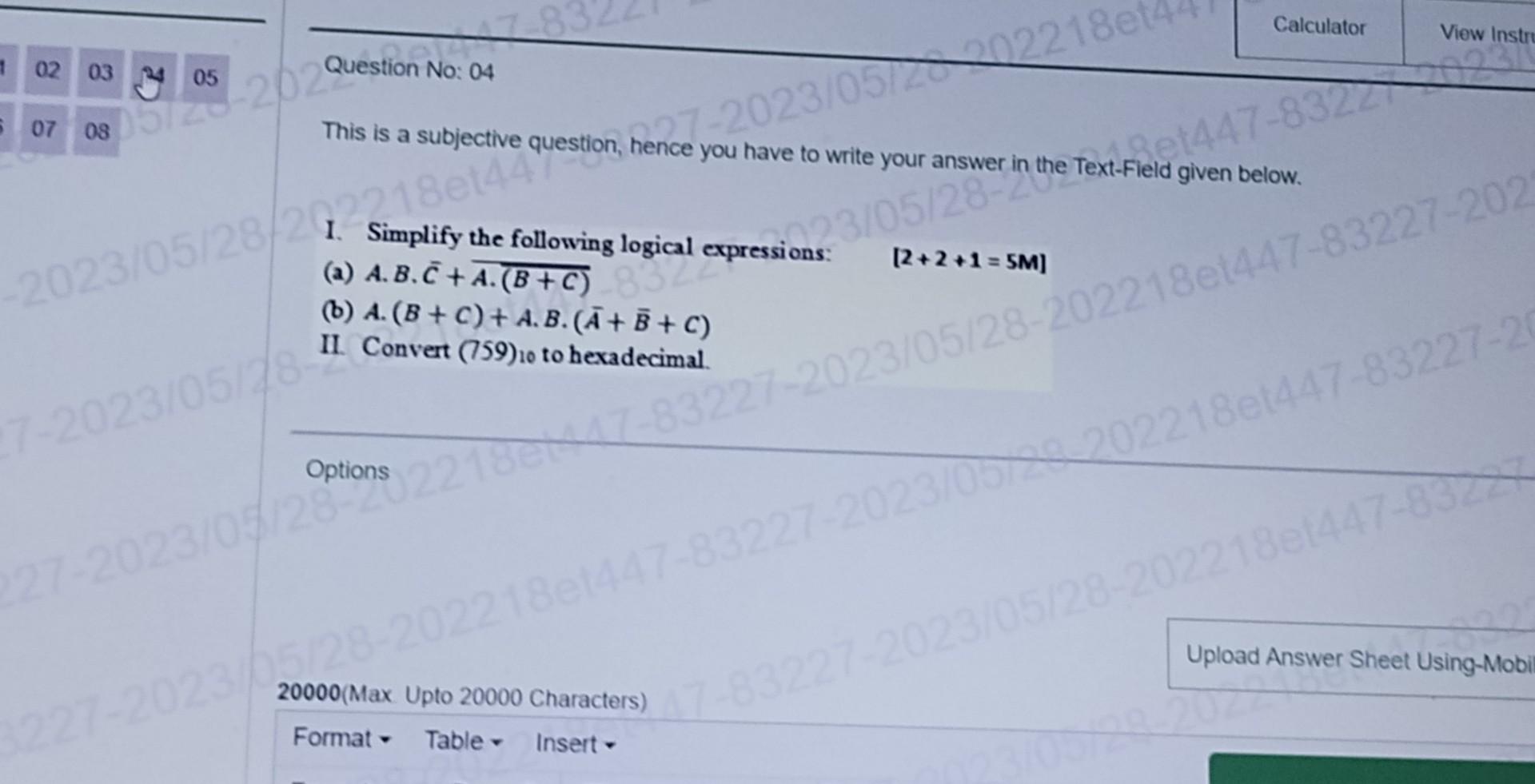 Solved This is a subjective question, hence you have to | Chegg.com