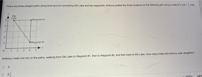 Solved There are three straight pathe along lavol ground | Chegg.com