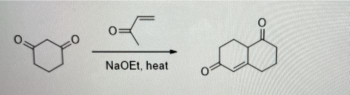 Solved of NaOEt, heat | Chegg.com